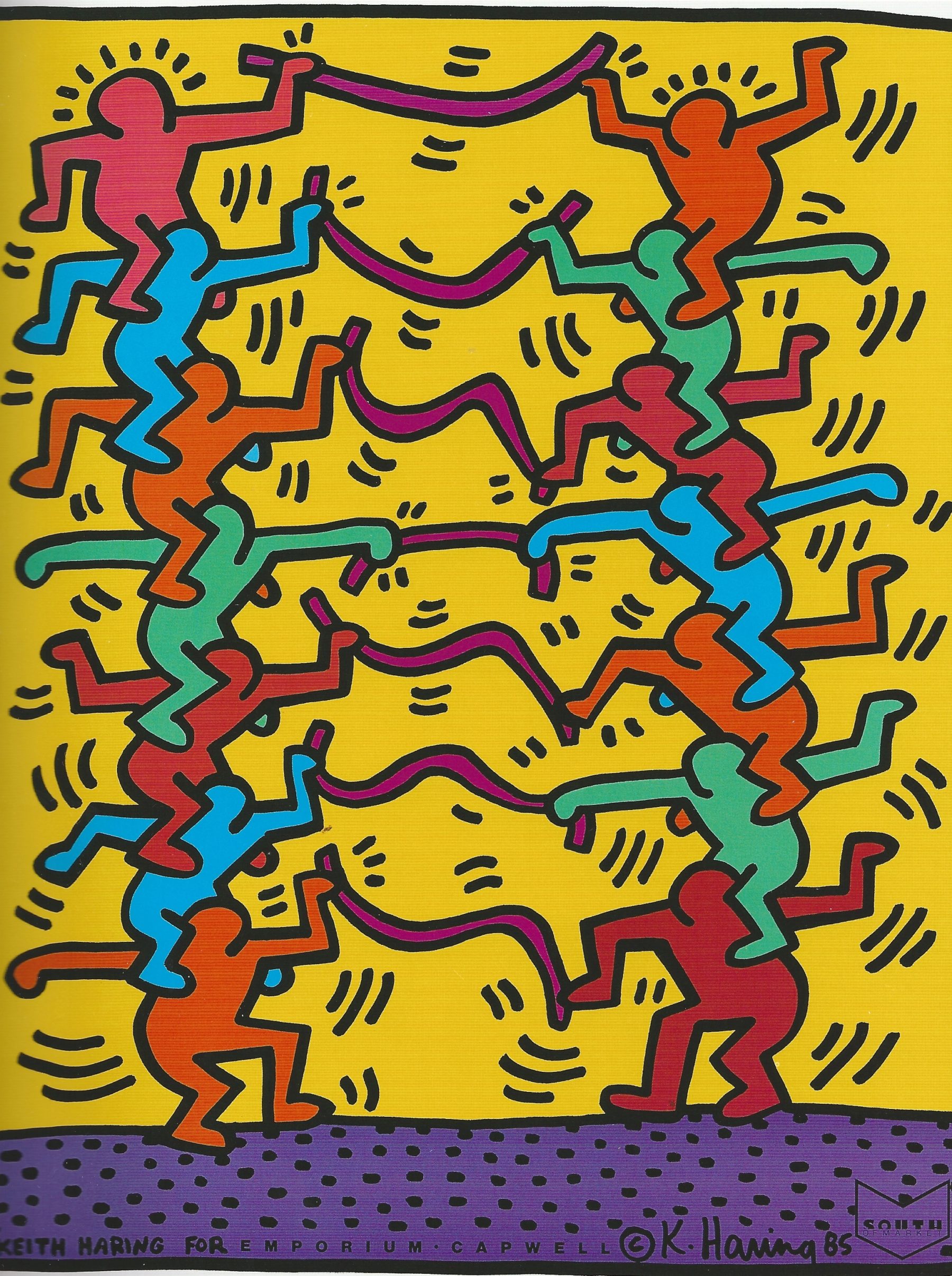 Keith Haring Posters - Teo, All about touring exhibitions