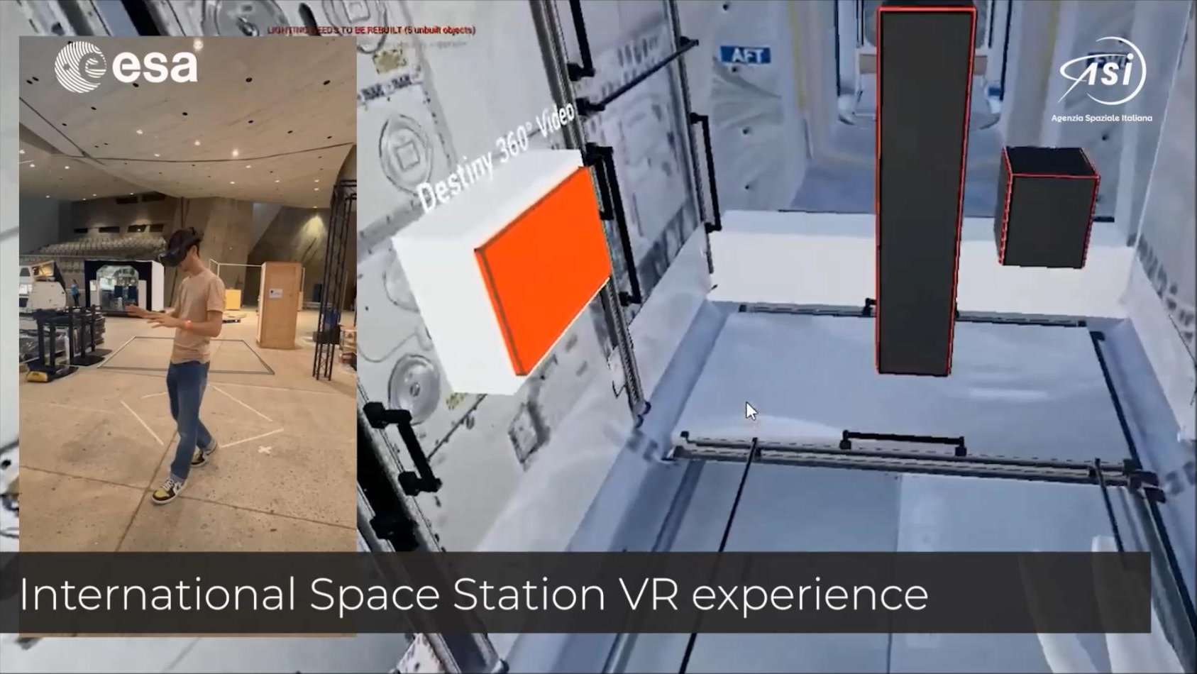 International Space Station - Teo, All about touring exhibitions