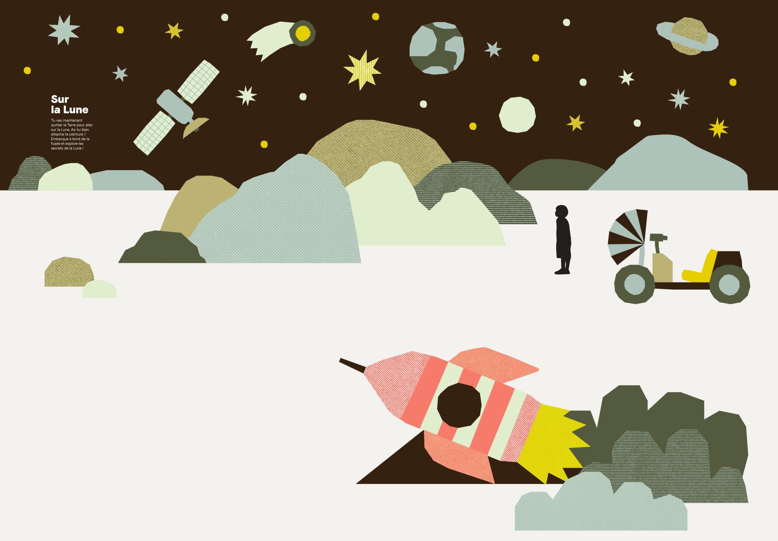 Small Steps on the Moon - Teo, All about touring exhibitions